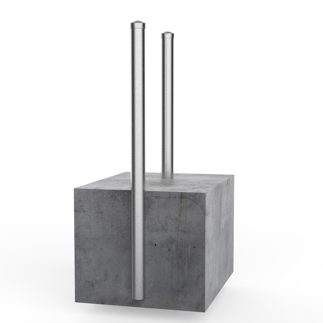 PG&E Permanent Bollard (With #021882 Cap) Galv. SCH 40 – Postman ...