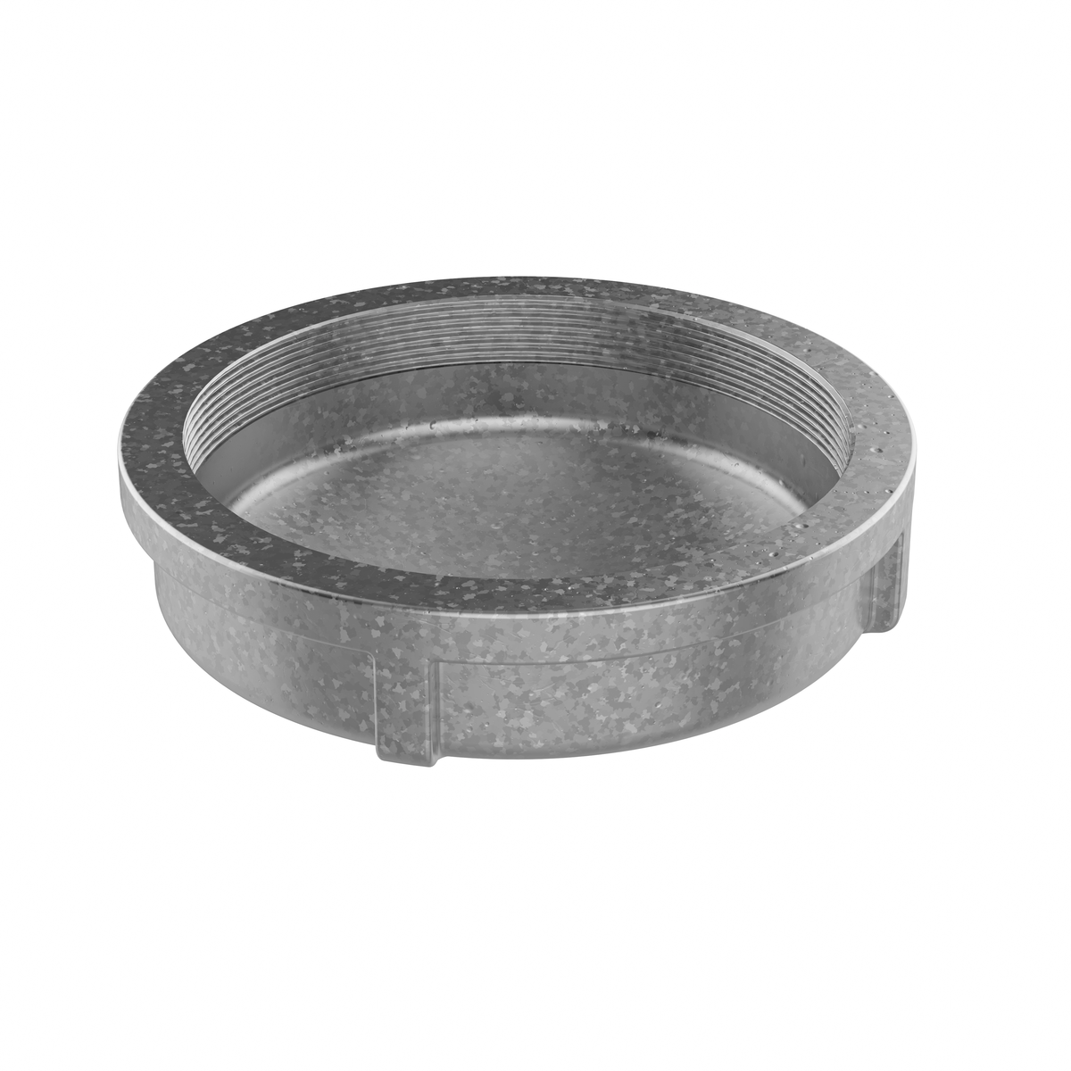 6 1/2" Threaded Galvanized Cap – Postman - Steel Posts & Bollards